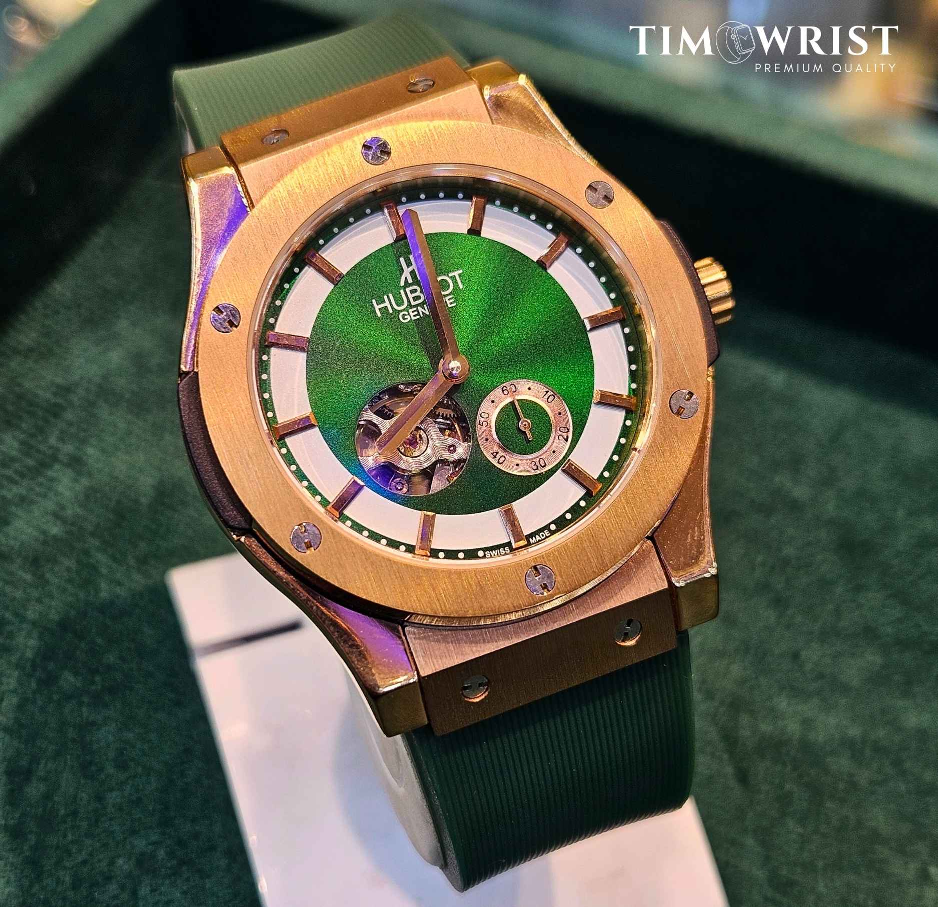 Hublot Automatic Skeleton Sub-Second Dial High Grade Executive Edition ...
