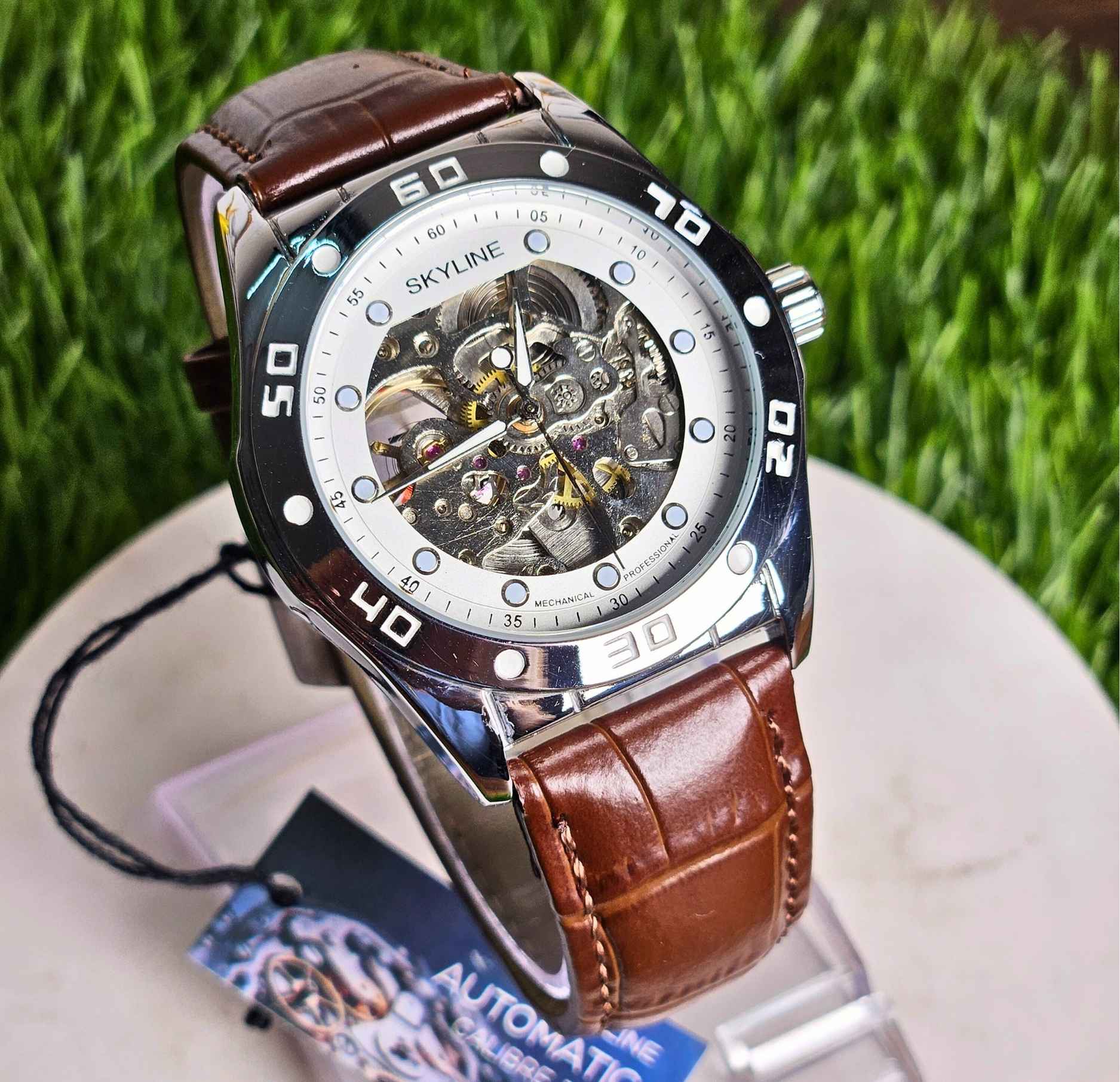 Skyline Automatic (Masterpiece) Swiss Precision Luxury Watch – Tim Wrist