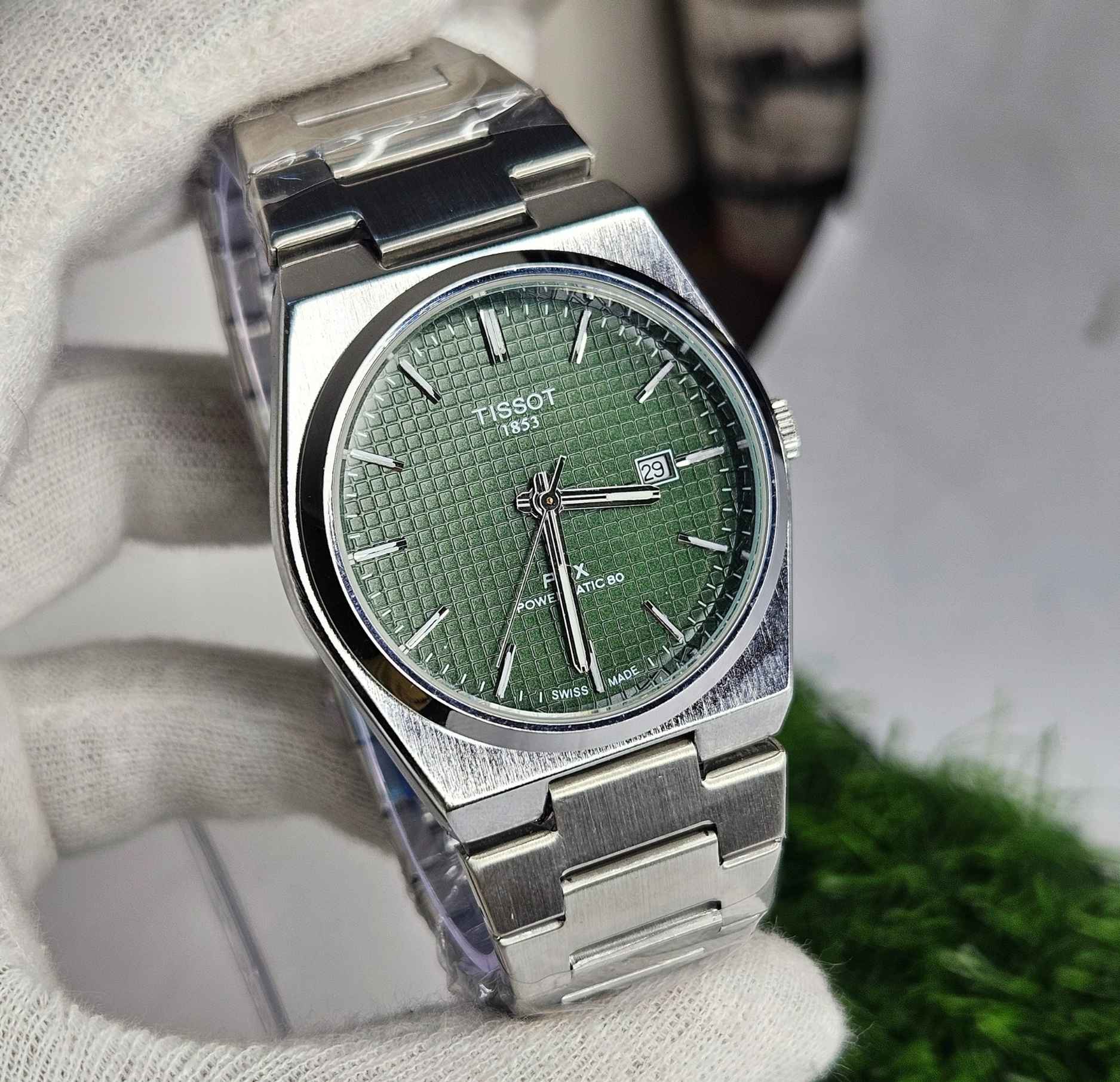 Premium Quality Tissot PRX Master Quality Green-Dial Edition – Tim Wrist
