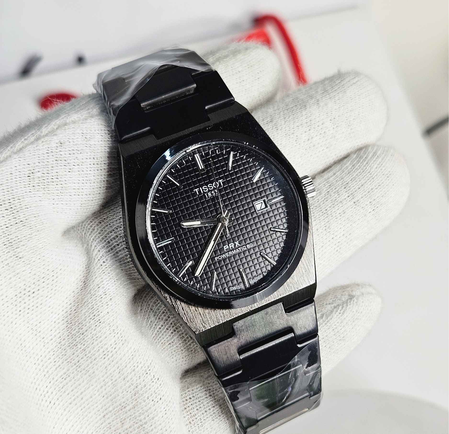 Tissot PRX Powermatic 80 AAA Quality Black Edition – Tim Wrist