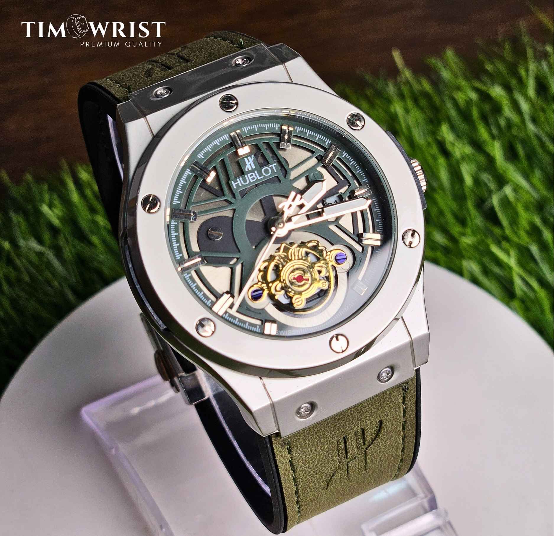 Hublot Geneve (Masterpiece) Inspired Skeleton Dial Watch Limited Editi ...